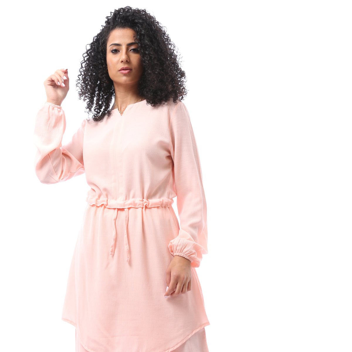 Simon suit set with open V neck – Andora