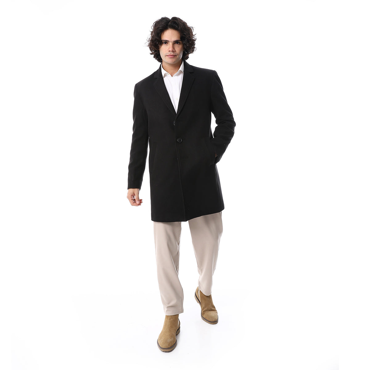 Classic_Coat_With_Slanted_Pockets Black – Andora