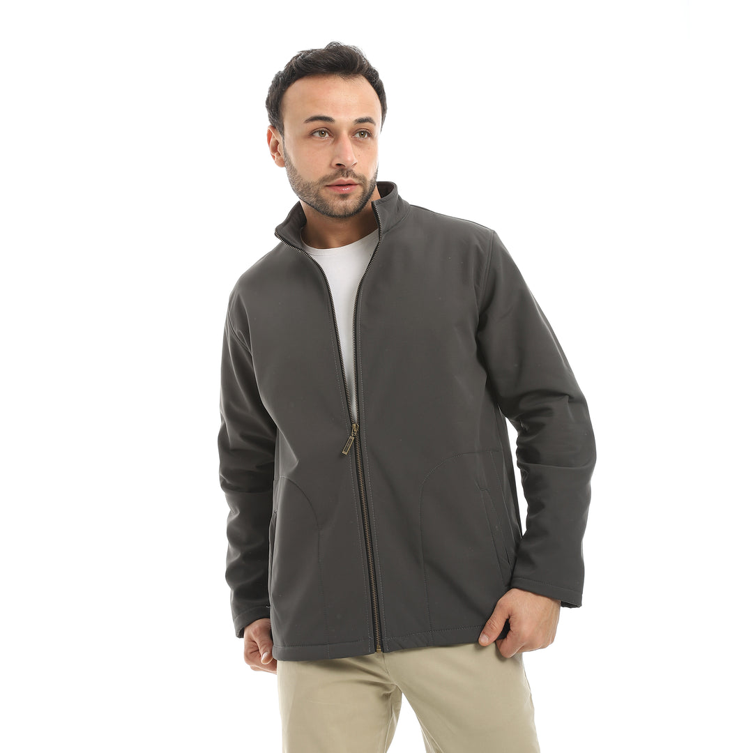 Full_Zipper_Closure_Jacket-Grey – Andora