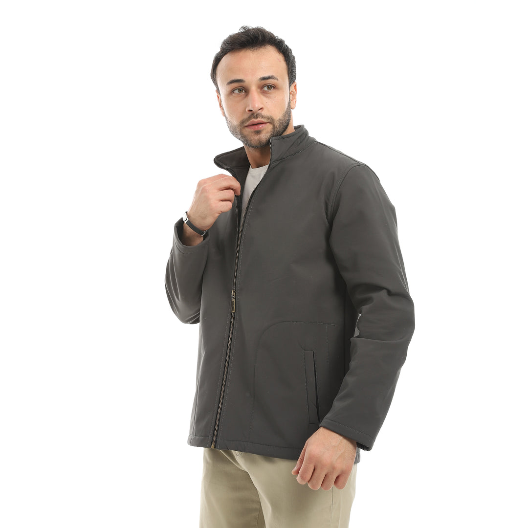 Full_Zipper_Closure_Jacket-Grey – Andora