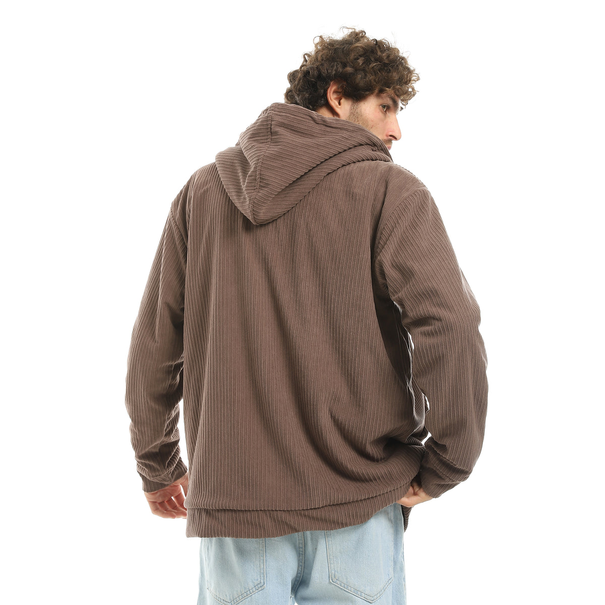Brown_Zipped_Velvet_Lightweight_Jacket-Brown – Andora